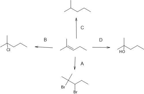 Solved What are the reagents for all ten reactions? | Chegg.com