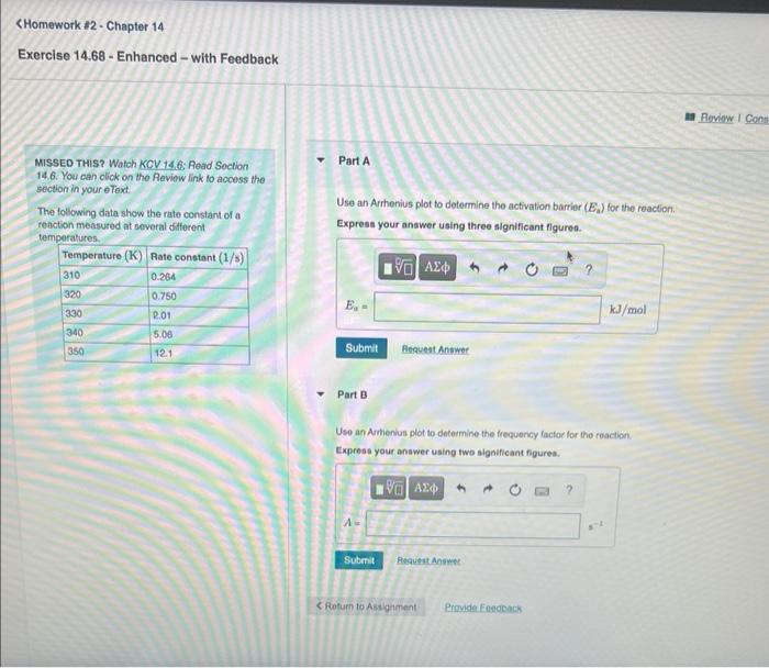 Solved MisSED THIS? Watch KCV 14.6. Read Section 14.6. You | Chegg.com