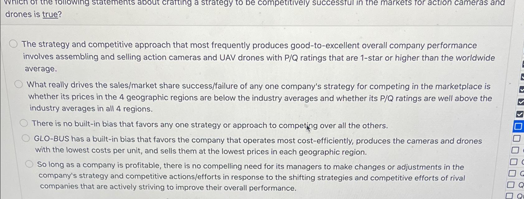 Solved Which of the Tollowing statements about crafting a | Chegg.com