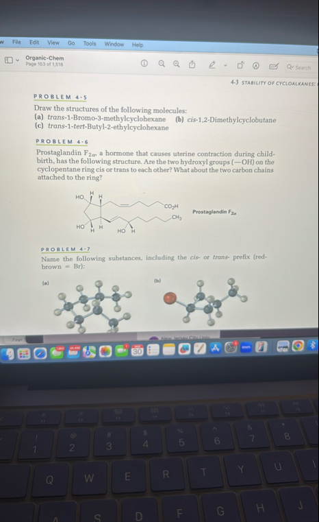 Organic-ChemSearch4-3 ﻿STABILITY OF | Chegg.com