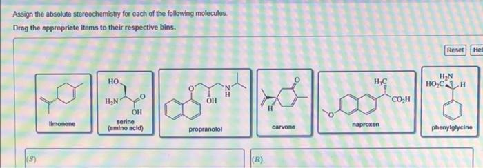 Solved Assign the absolute stereochemistry for each of the | Chegg.com Solved Assign the absolute stereochemistry for each of the | Chegg.com