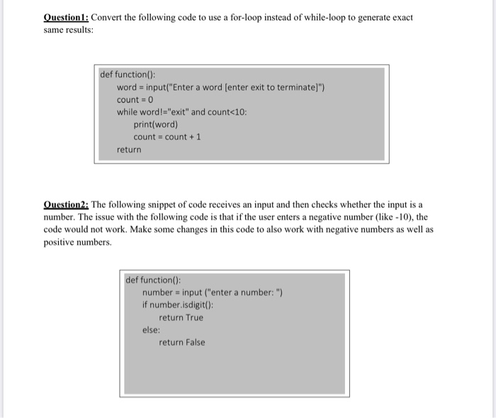 Solved Questionl: Convert the following code to use a | Chegg.com