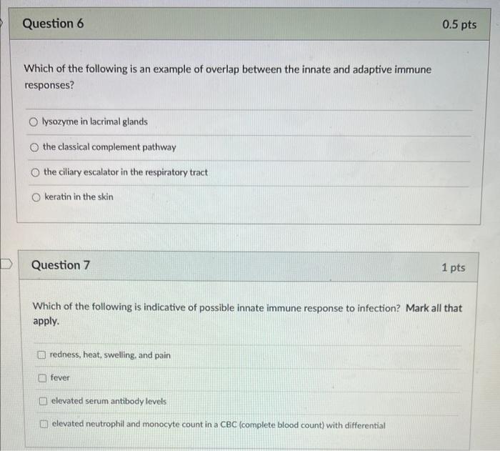 Solved Which of the following is an example of overlap | Chegg.com