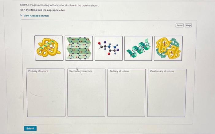 Solved Sort the images according to the level of structure | Chegg.com