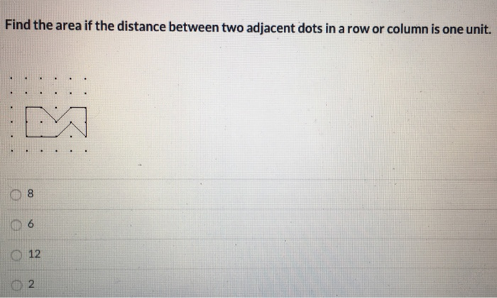 Solved Find the area if the distance between two adjacent | Chegg.com
