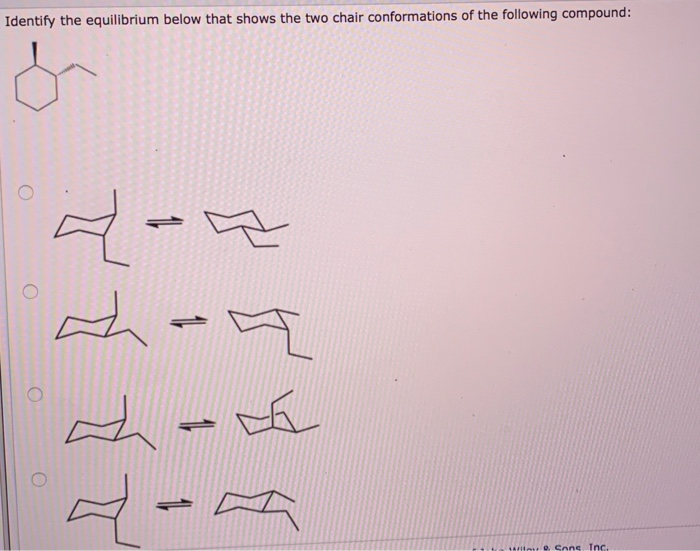 Solved Identify the equilibrium below that shows the two | Chegg.com