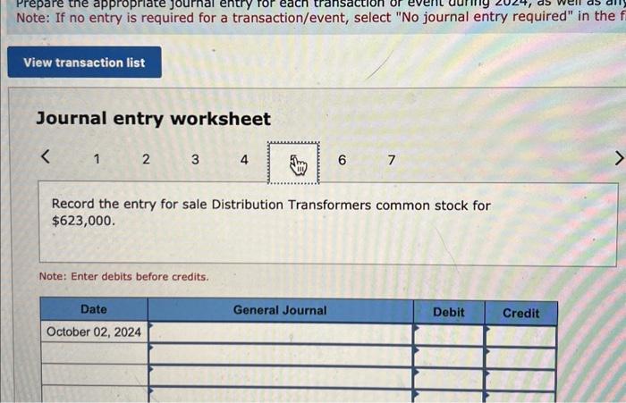 Solved Prepare the appropriate journal entry for each | Chegg.com