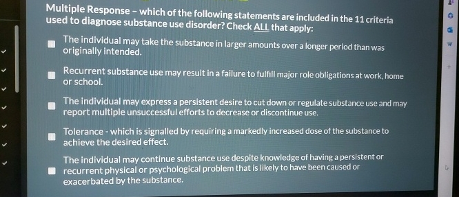Solved Multiple Response - ﻿which of the following | Chegg.com