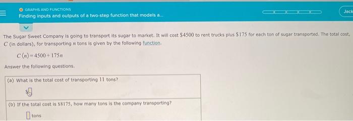 Solved GRAPHS AND FUNCTIONS Jock Finding inputs and outputs | Chegg.com