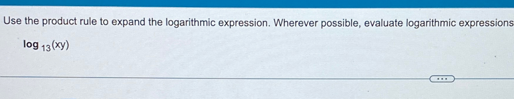 Solved Use the product rule to expand the logarithmic | Chegg.com