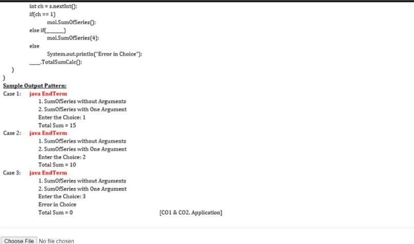 Solved Question: Given the code snippet, Analyze and | Chegg.com