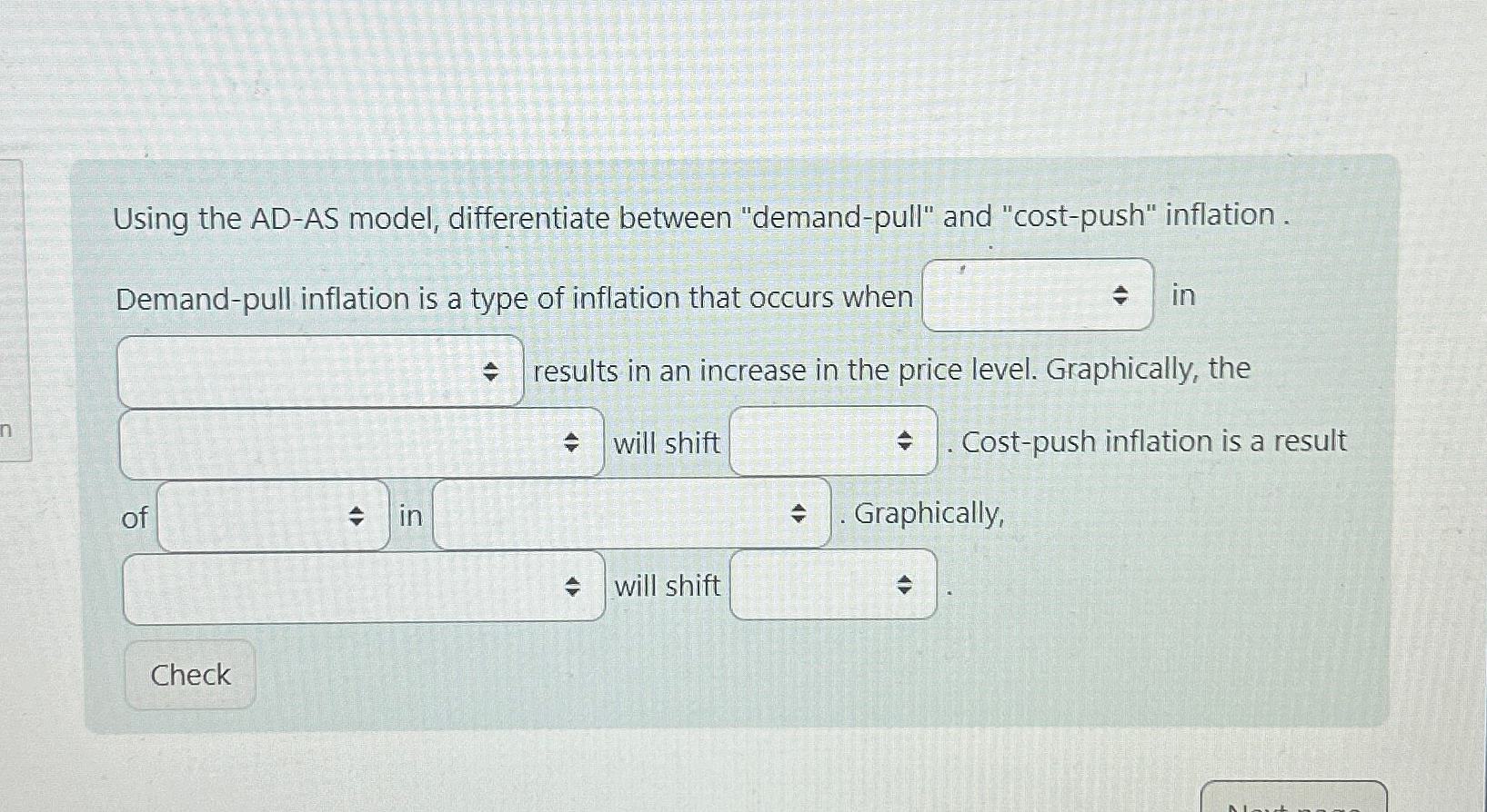 Solved Using the AD-AS model, differentiate between | Chegg.com