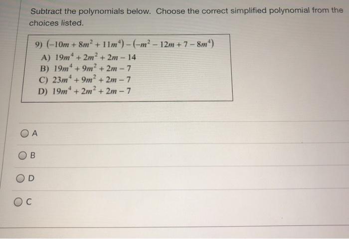 Solved Choose the correct answers from the dropdowns to | Chegg.com
