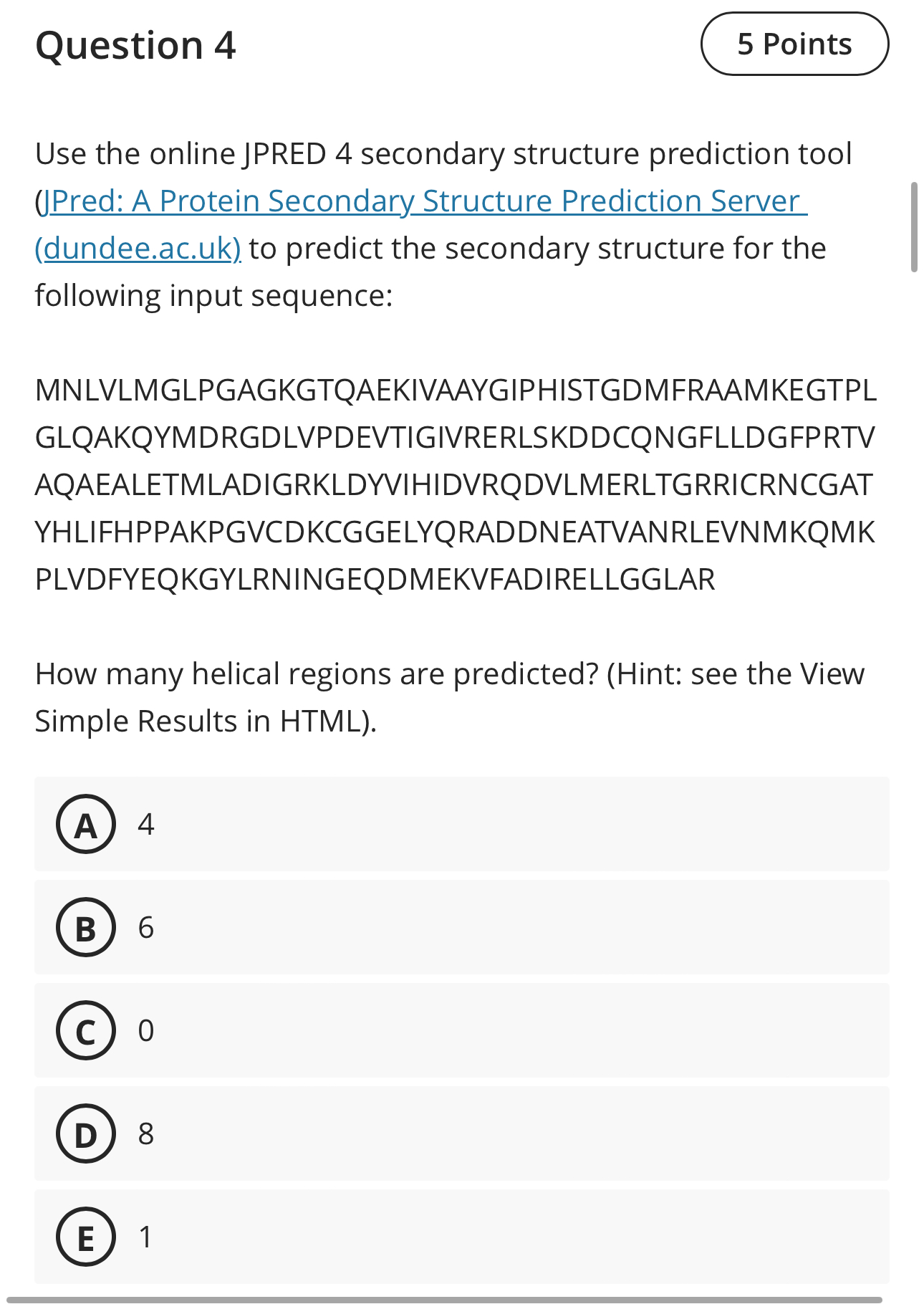 Solved Answer this question and select accurate option | Chegg.com