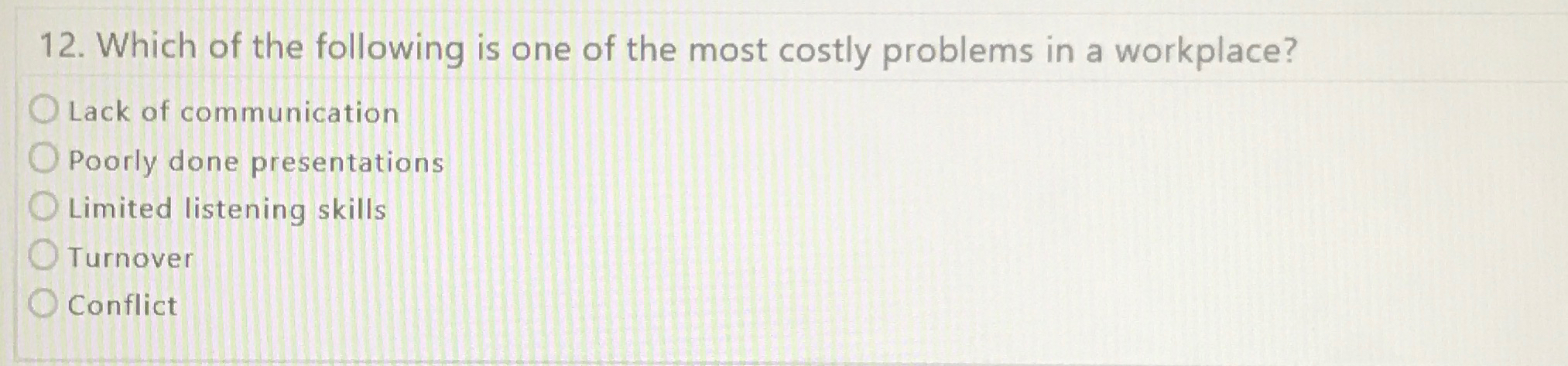 Solved Which of the following is one of the most costly | Chegg.com