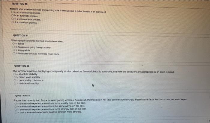 Solved Noticing your showace is ueted and decising to te it | Chegg.com