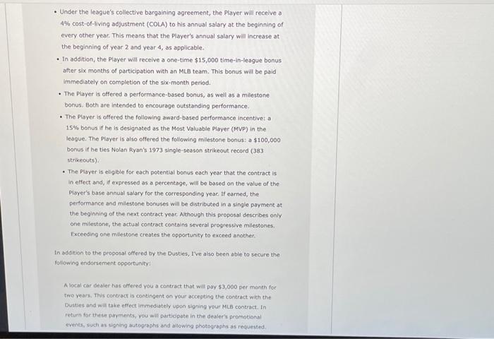 Solved Gavin Goldenarm's Contract Evaluation WorksheetI've | Chegg.com