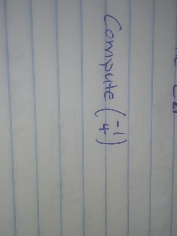 Solved Compute (4) Compute (4) | Chegg.com