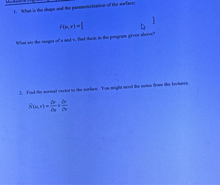 Solved 1. Create this program in MATLAB and run it. Notice | Chegg.com