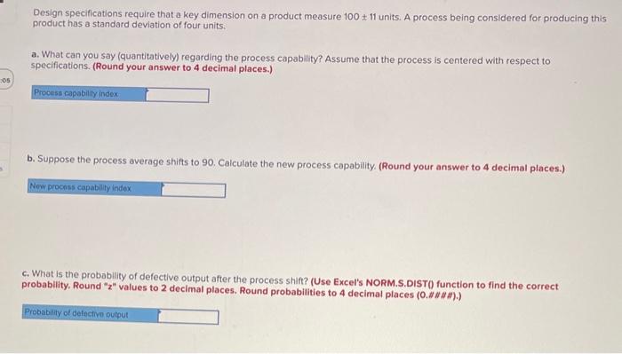 Design specifications require that a key dimension on | Chegg.com