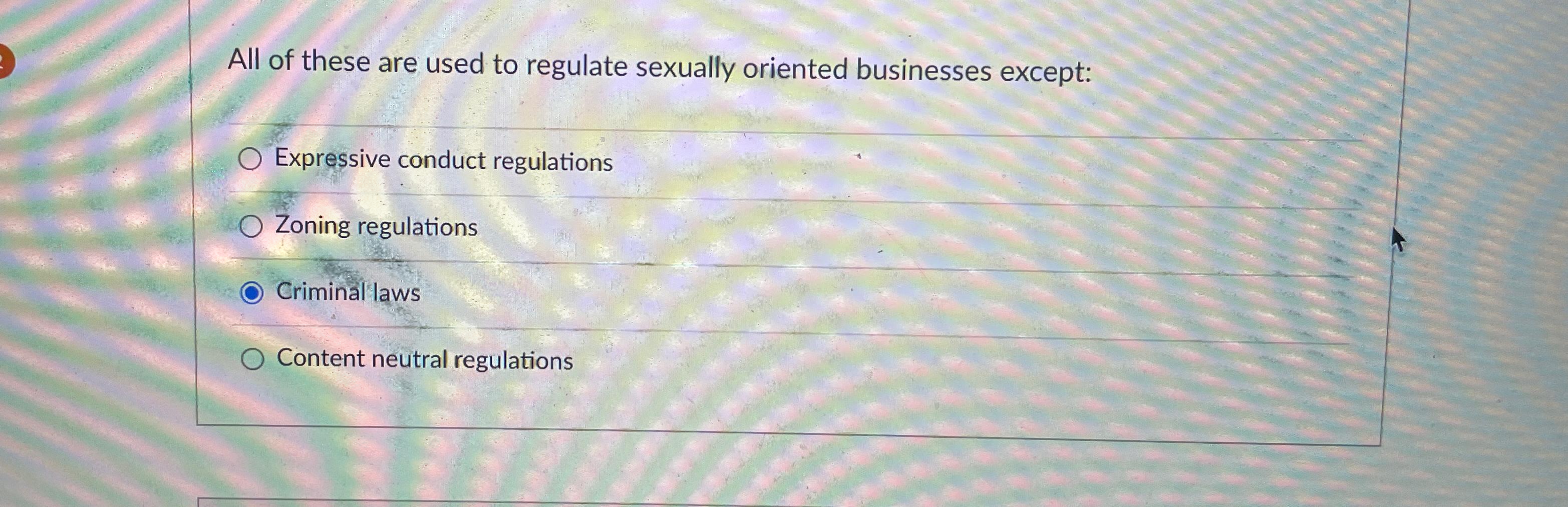 Solved All of these are used to regulate sexually oriented | Chegg.com