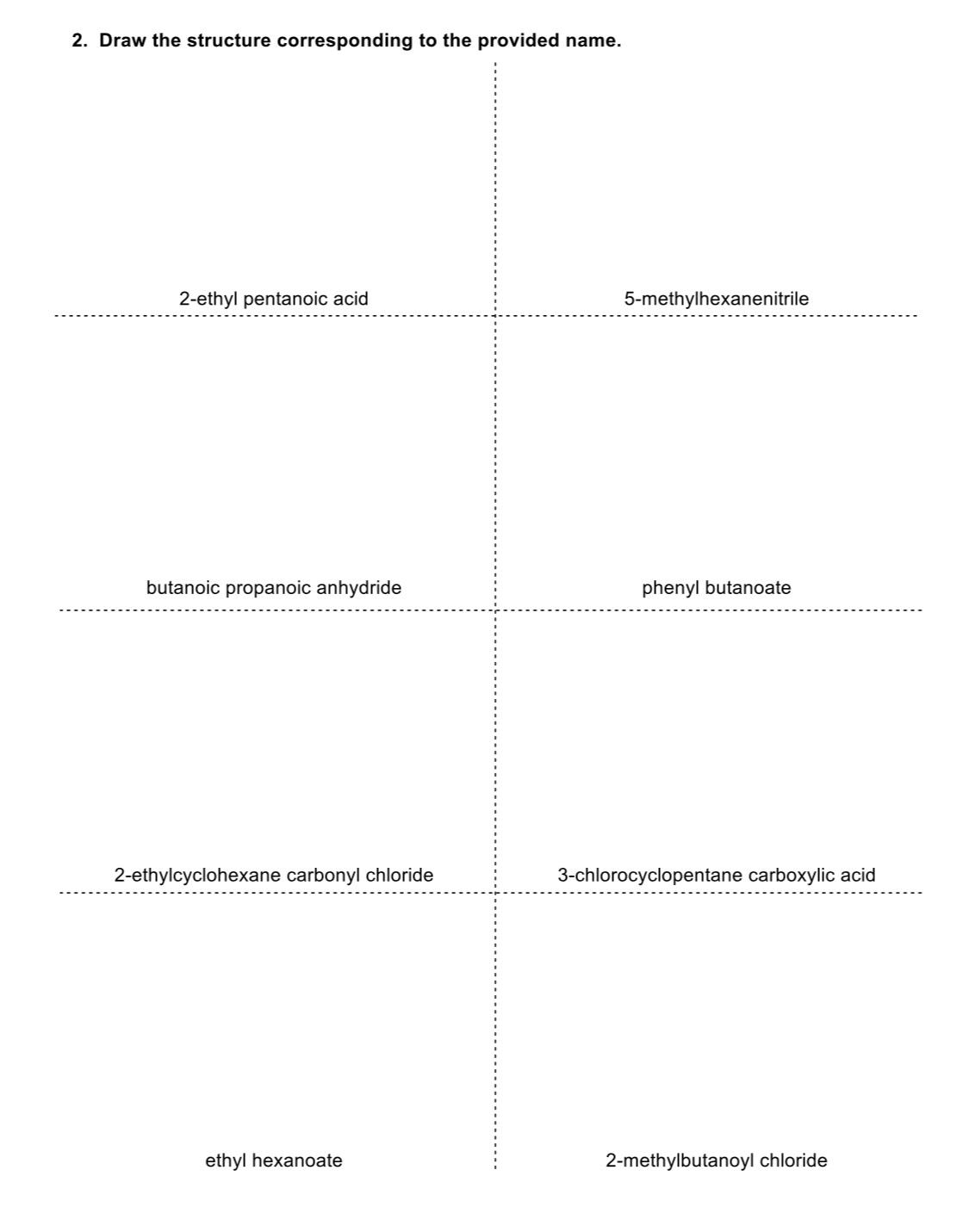 Solved Draw the structure corresponding to the provided | Chegg.com