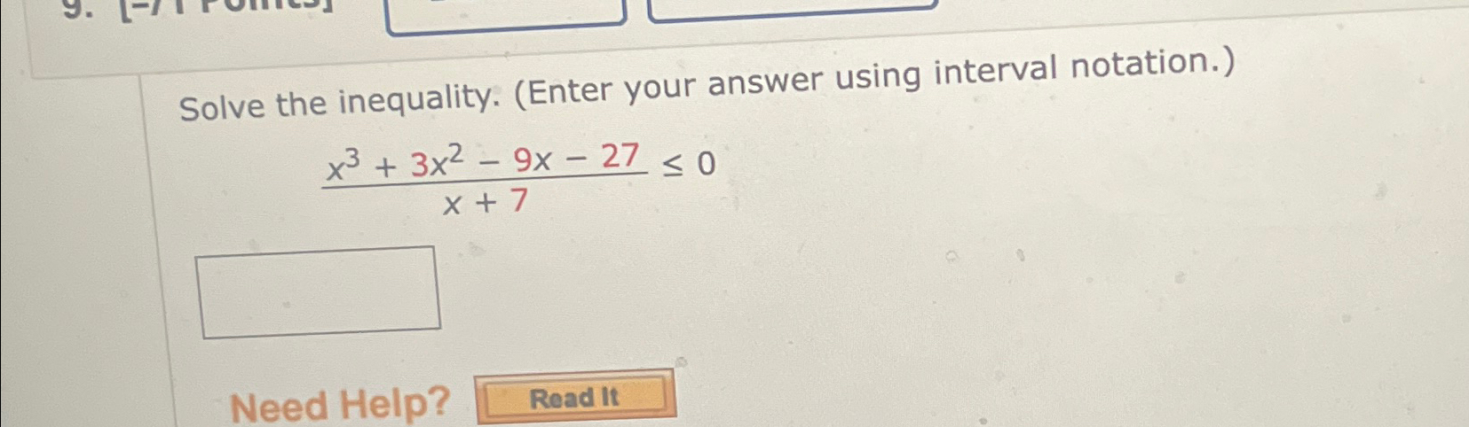 Solved Solve the inequality. (Enter your answer using | Chegg.com