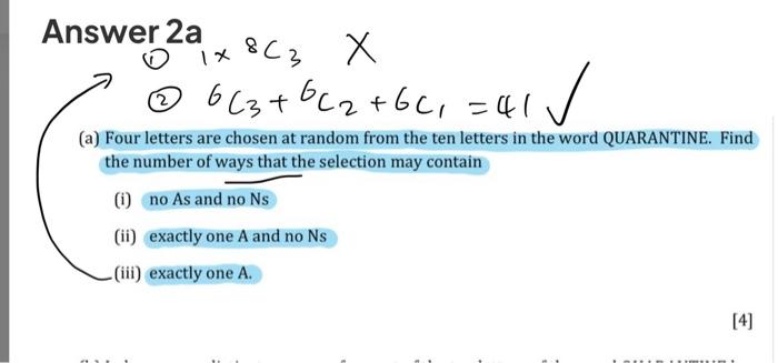 Solved please help me to solve a(iii), why number 1 solution | Chegg.com