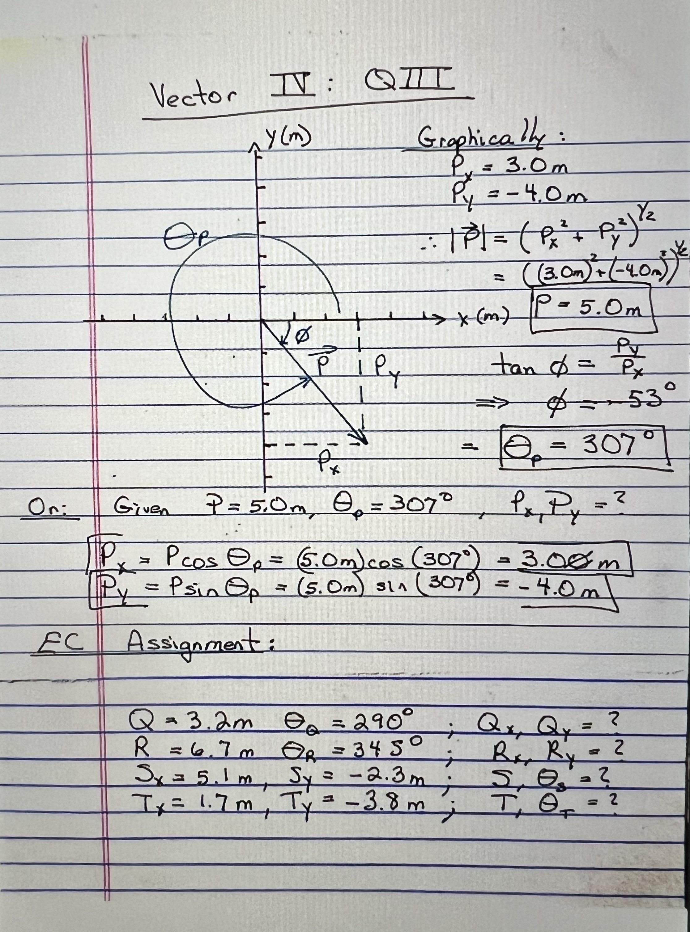 Solved Vector IV: | Chegg.com