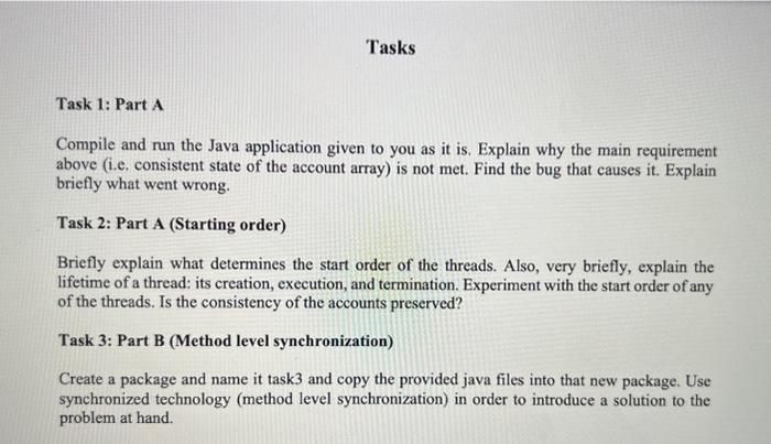 Solved Compile and run the Java application given to you as | Chegg.com