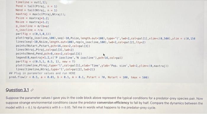 Solved Library (desolve) al = brewer.pal (3, 'Set ' ') | Chegg.com