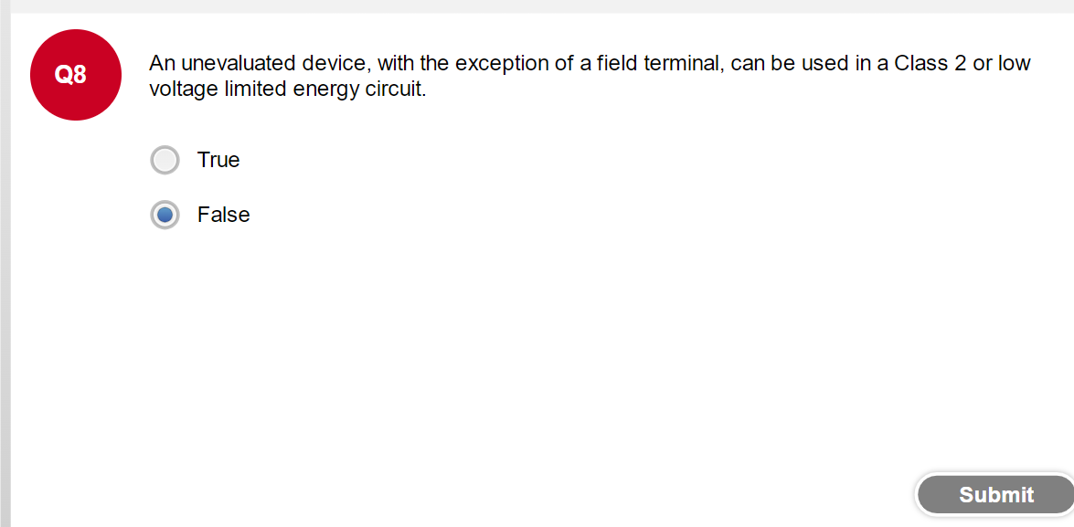 Solved UL508a MTR Exam Question, needs to be verified by MTR | Chegg.com