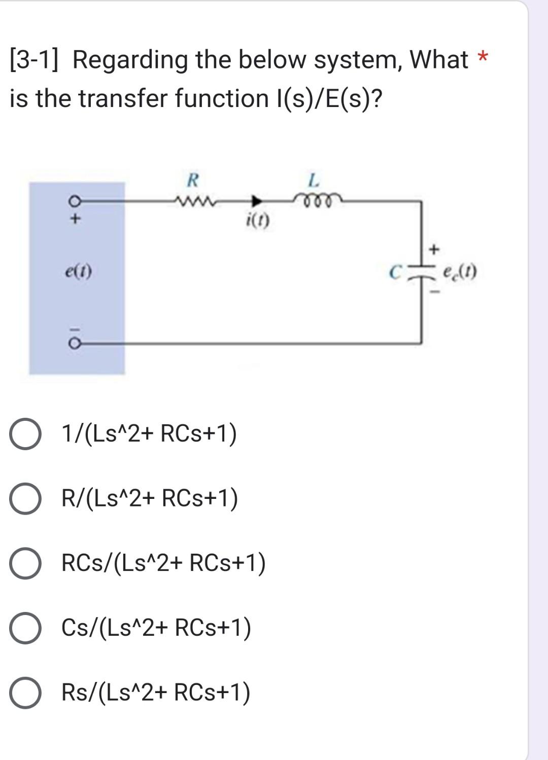 Solved [3-1] Regarding the below system, What * is the | Chegg.com
