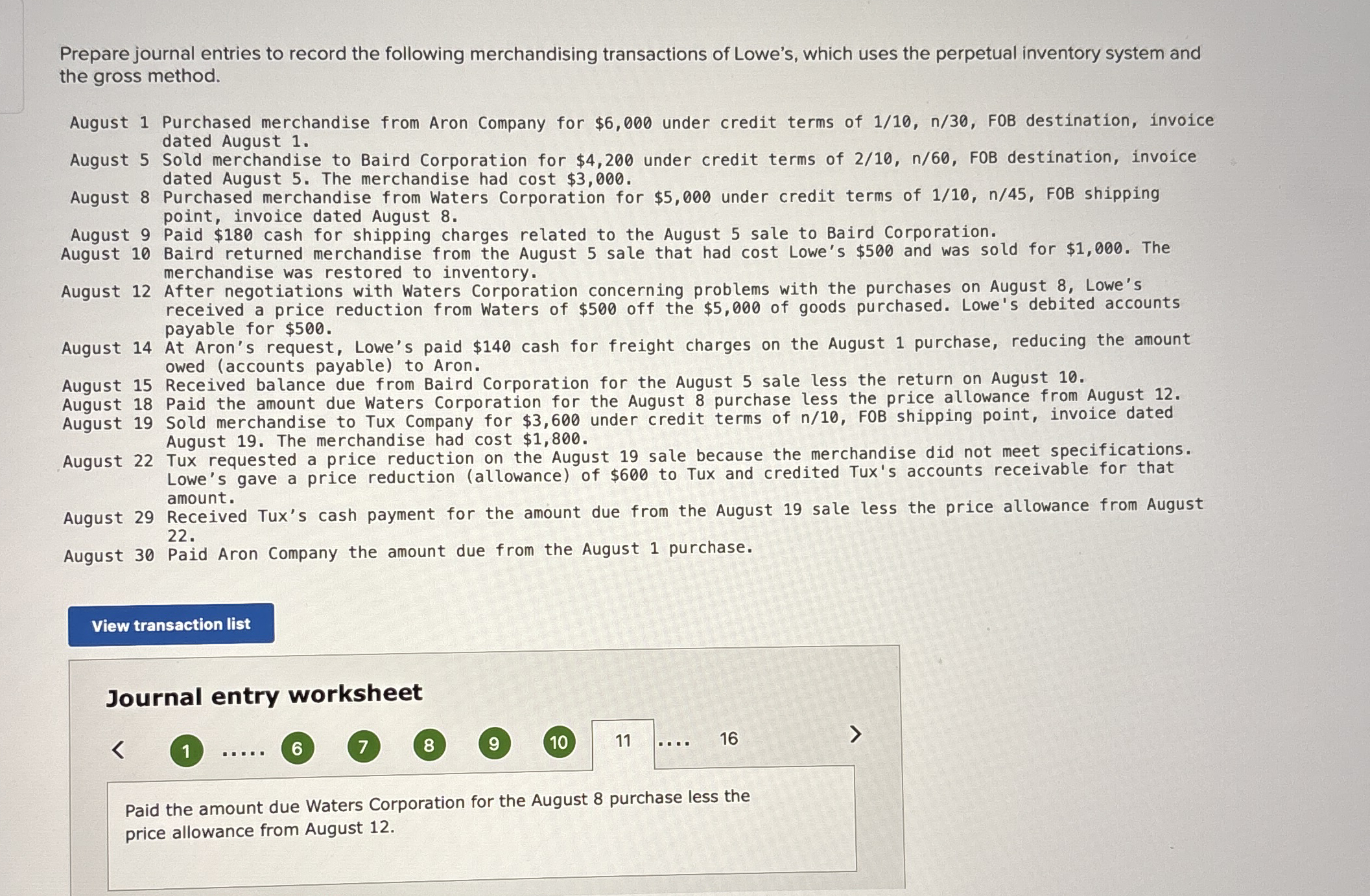 Solved Prepare journal entries to record the following | Chegg.com