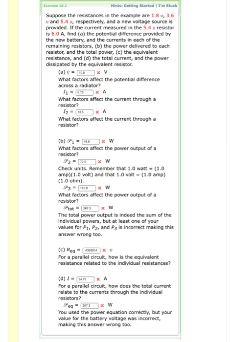 Solved Exercise 18.2 Hints: Getting Started I'm Stuck | Chegg.com