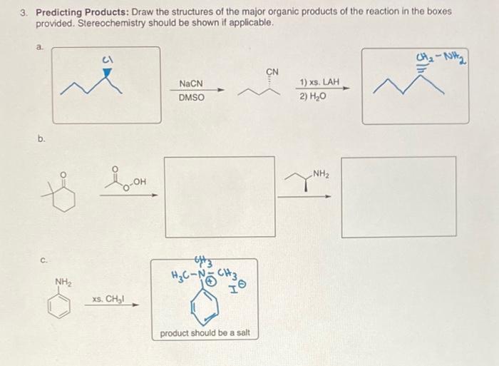 Solved Predicting Products: Draw the structures of the major | Chegg.com
