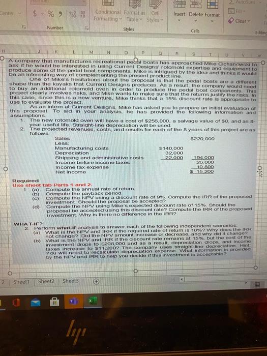 8-9% Insert Delete Format Conditional Format as | Chegg.com