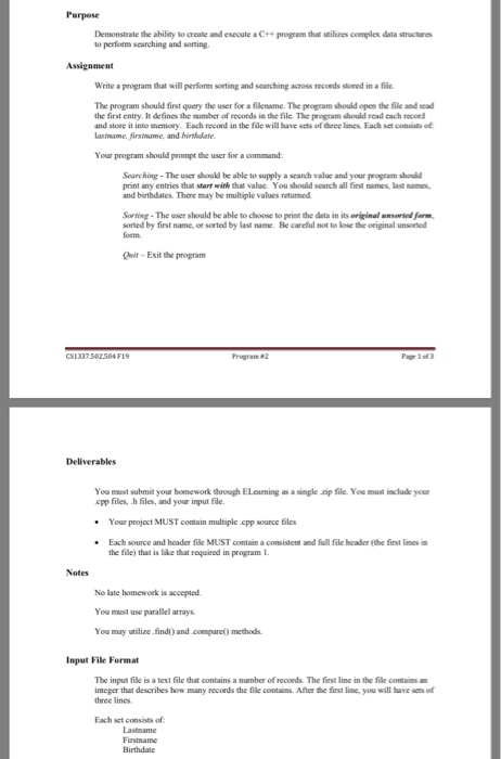 Purpose Demonstrate the ability to create and execute | Chegg.com