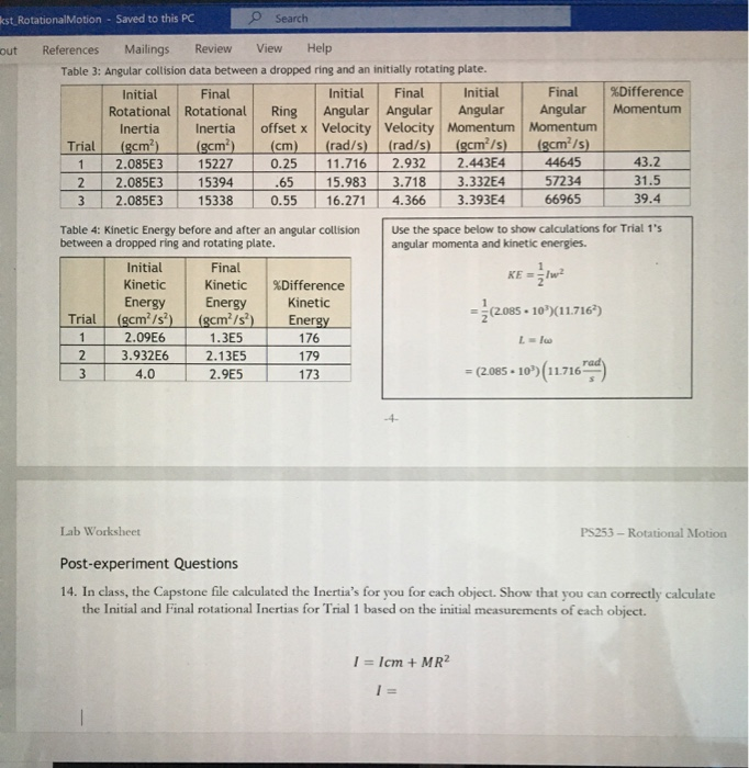est_ Rotational Motion - Saved to this PC 0 Search | Chegg.com