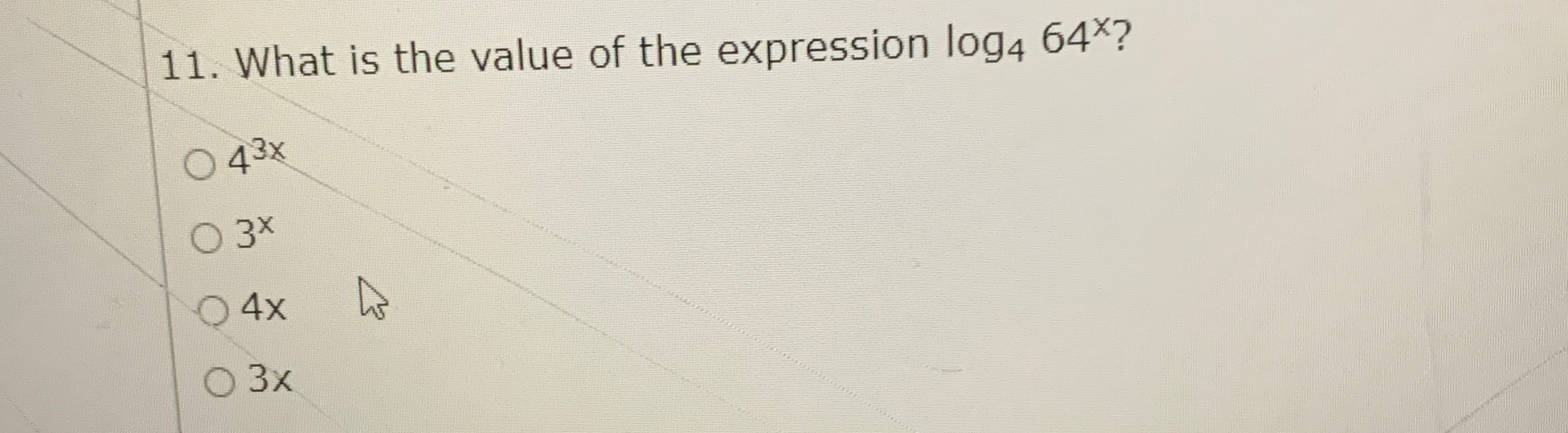 Solved What is the value of the expression | Chegg.com