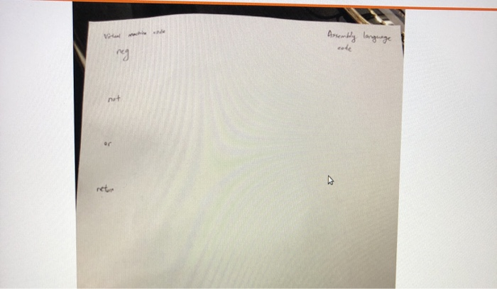 V Assembly language code Hack Assembly Language | Chegg.com