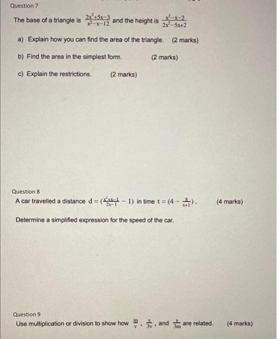 Solved Question 4 A rectangular CD booklet has an area | Chegg.com