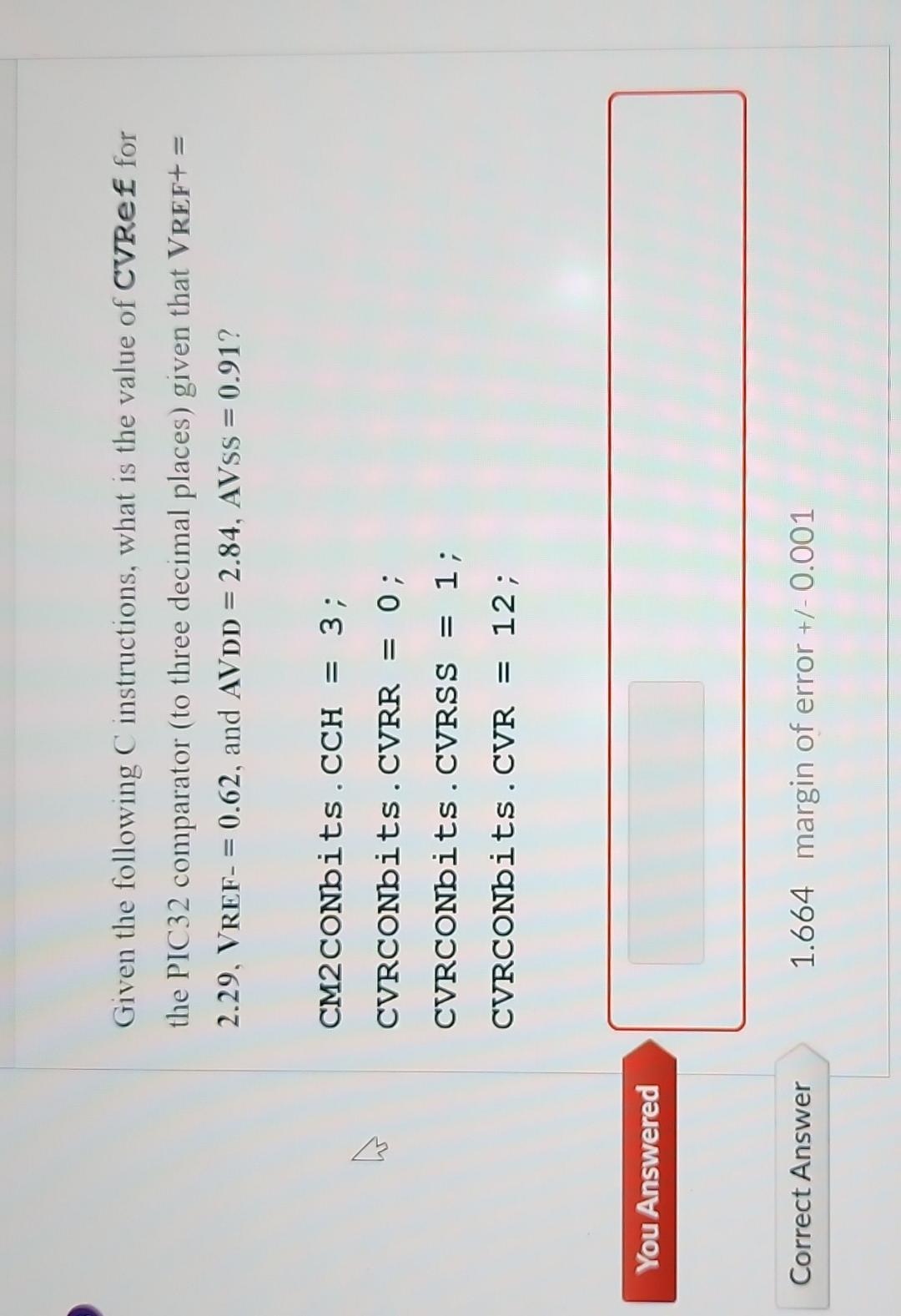 Solved Given the following C instructions, what is the value | Chegg.com