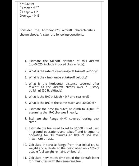 Solved AHTOHOB AH-225 Мрия Length: 275 ft 7 in Wingspan: 290 | Chegg.com