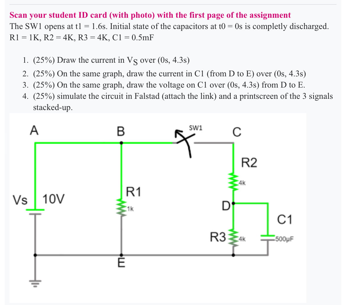 Solved Scan your student ID card (with photo) ﻿with the | Chegg.com