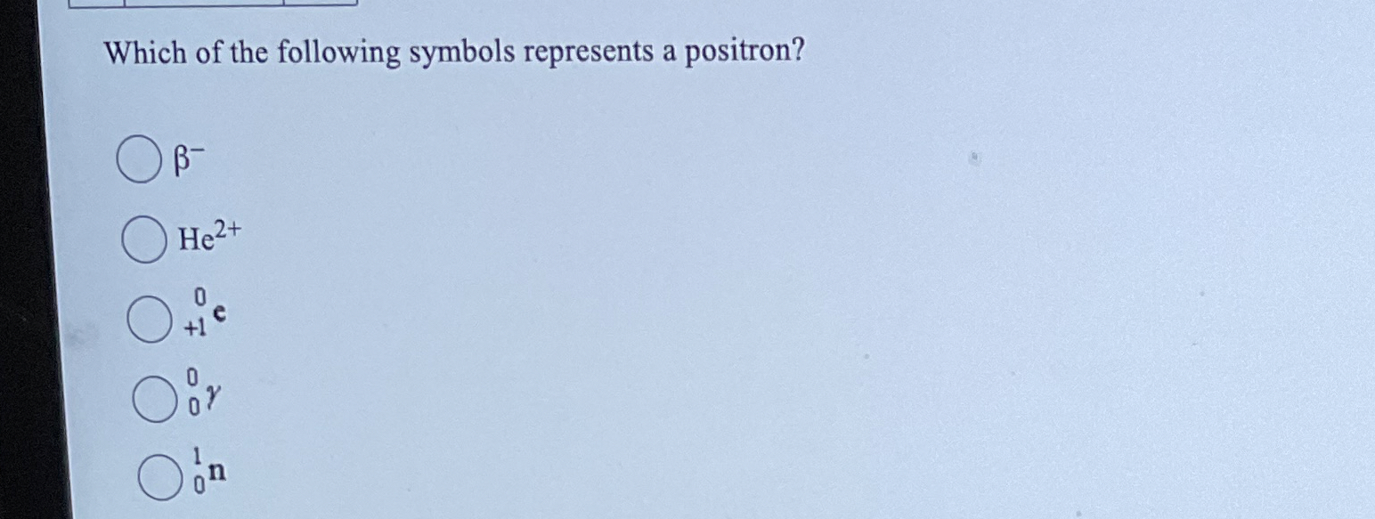 Which of the following symbols represents a | Chegg.com
