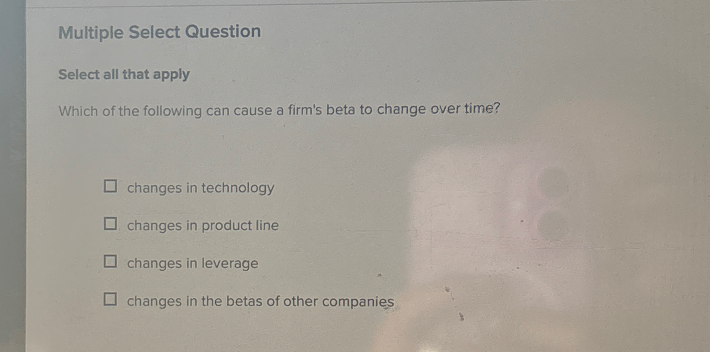 Solved Multiple Select QuestionSelect all that applyWhich of | Chegg.com