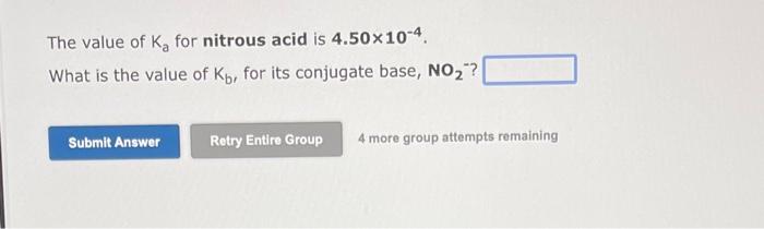 Solved The value of Ka for acetic acid is 1.80×10−5. What is | Chegg.com