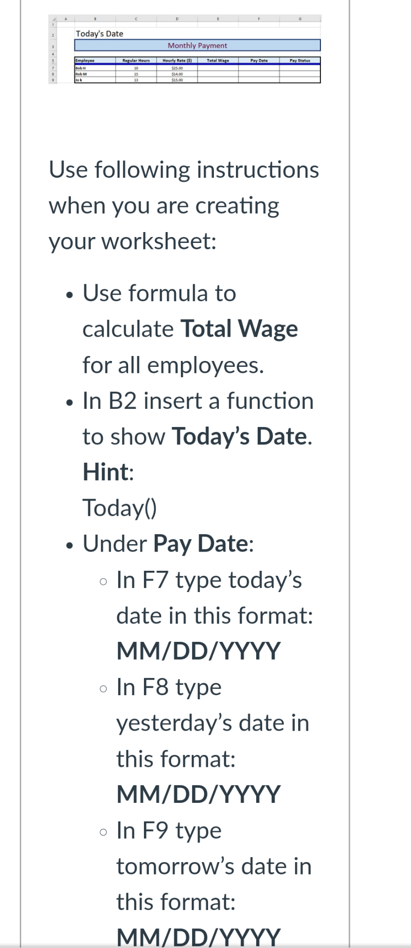 Solved Use following instructions when you are creating your | Chegg.com Solved Use following instructions when you are creating your | Chegg.com