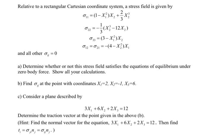 Solved Relative to a rectangular Cartesian coordinate | Chegg.com